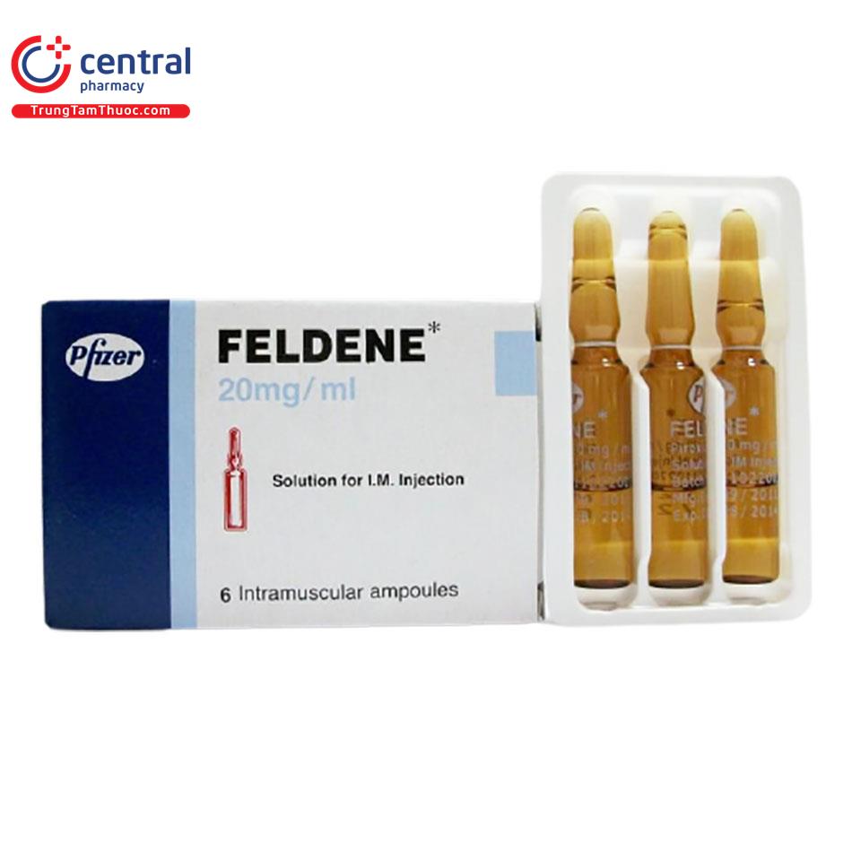 Thuốc Feldene 20mg/ml: Tác dụng, Chỉ định và Liều dùng