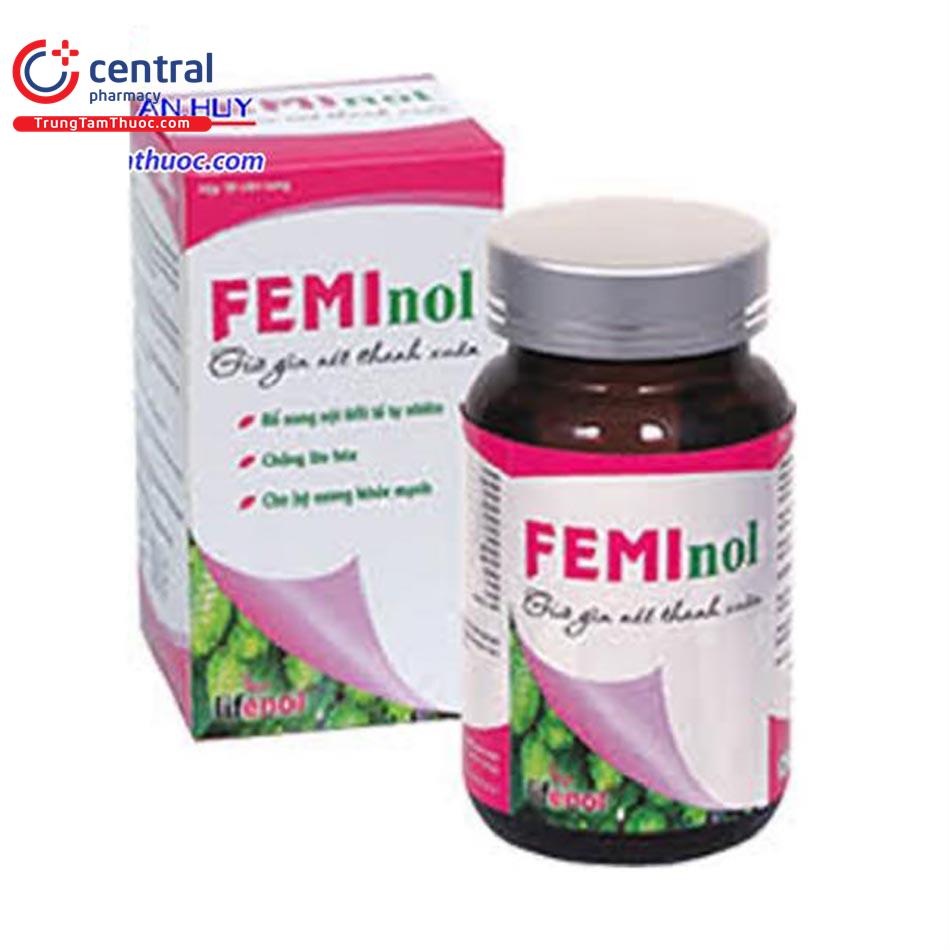 Thuốc tăng cường tiết tố nữ Feminol: liều dùng – cách dùng