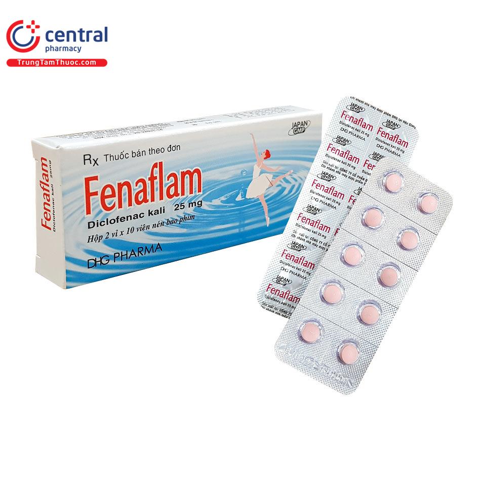 [CHÍNH HÃNG] Thuốc Fenaflam điều trị triệu chứng đau viêm