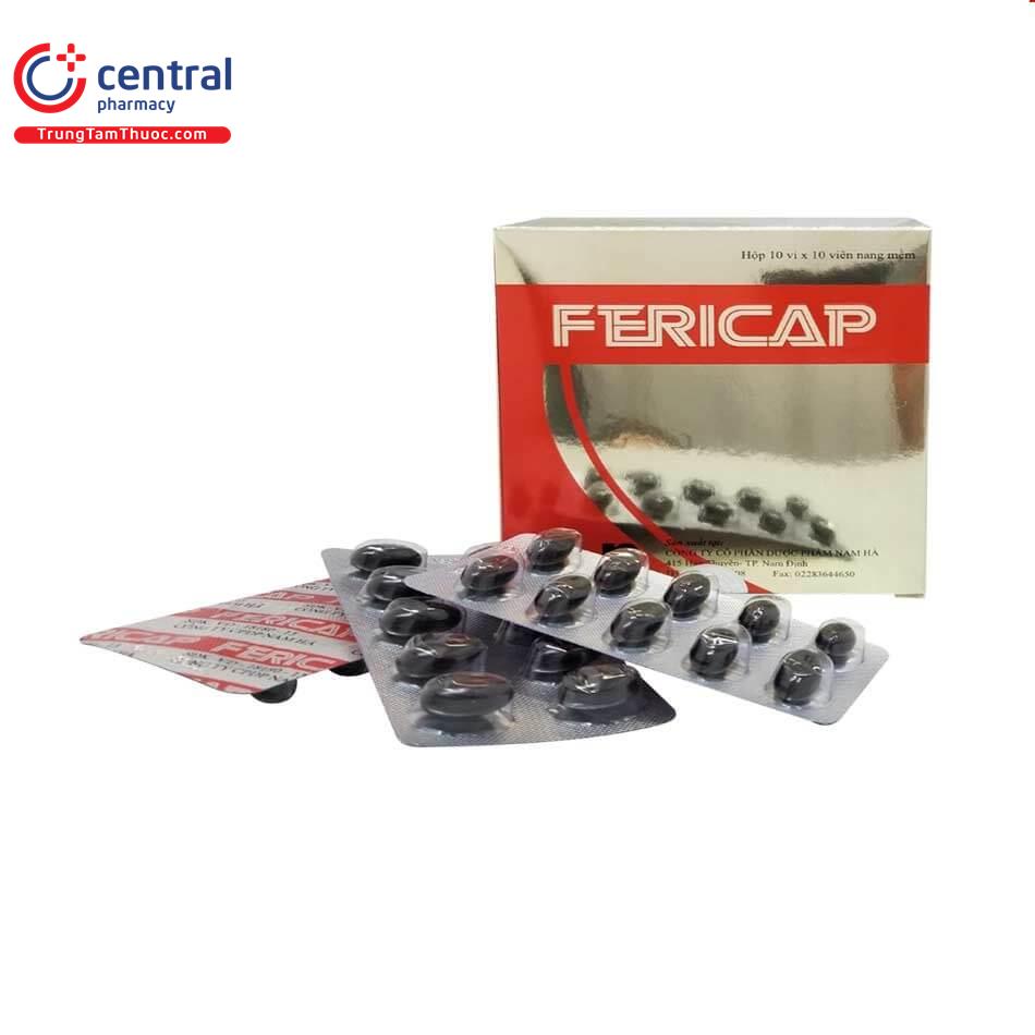 [CHÍNH HÃNG] Thuốc Fericap - Giải pháp cho người thiếu máu
