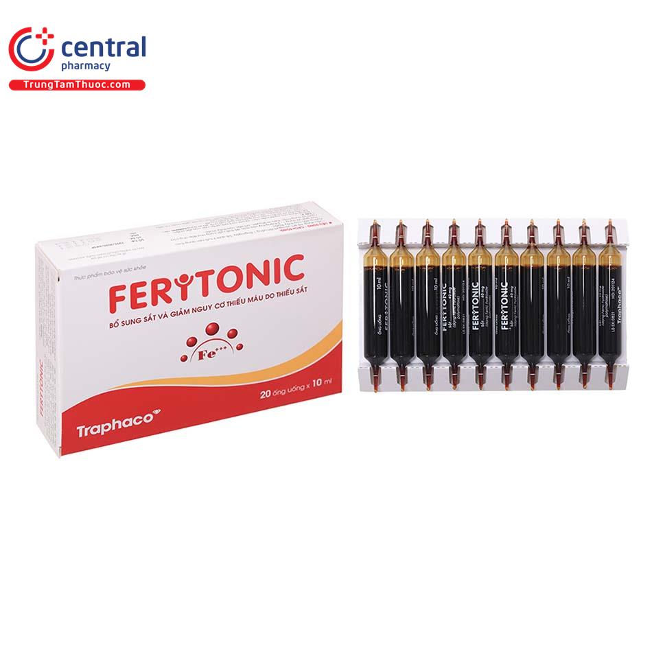 Thuốc Feritonic- cung cấp Sắt cải thiện thiếu máu do thiếu sắt