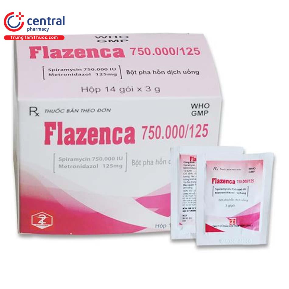 [CHÍNH HÃNG] Thuốc Flazenca 750.000/125 điều trị viêm răng miệng