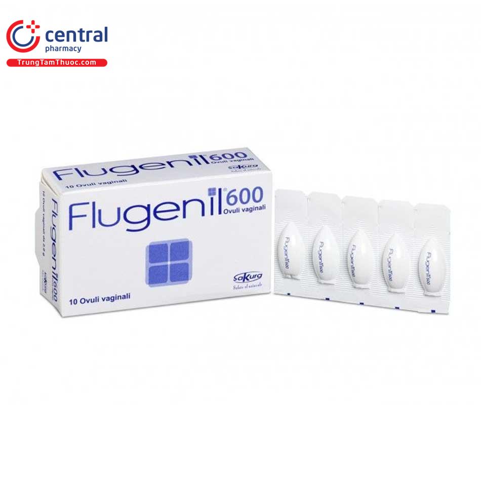 [CHÍNH HÃNG] Viên đặt Flugenil 600 Sakura hỗ trợ điều trị nấm âm đạo