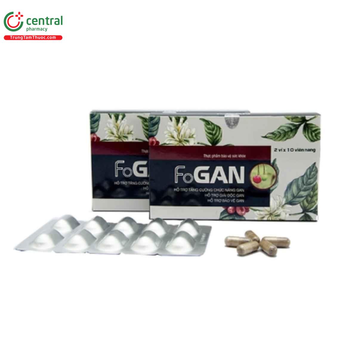 Thuốc FoGAN hộp 60 viên - hỗ trợ giải độc, tăng cường chức năng gan