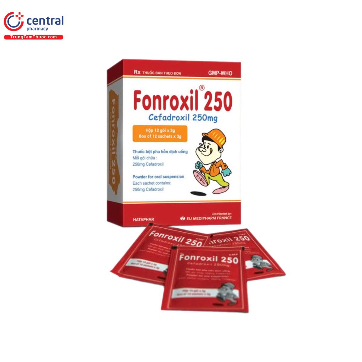 Thuốc Fonroxil 250: Điều trị các tình trạng nhiễm khuẩn vừa và nhẹ