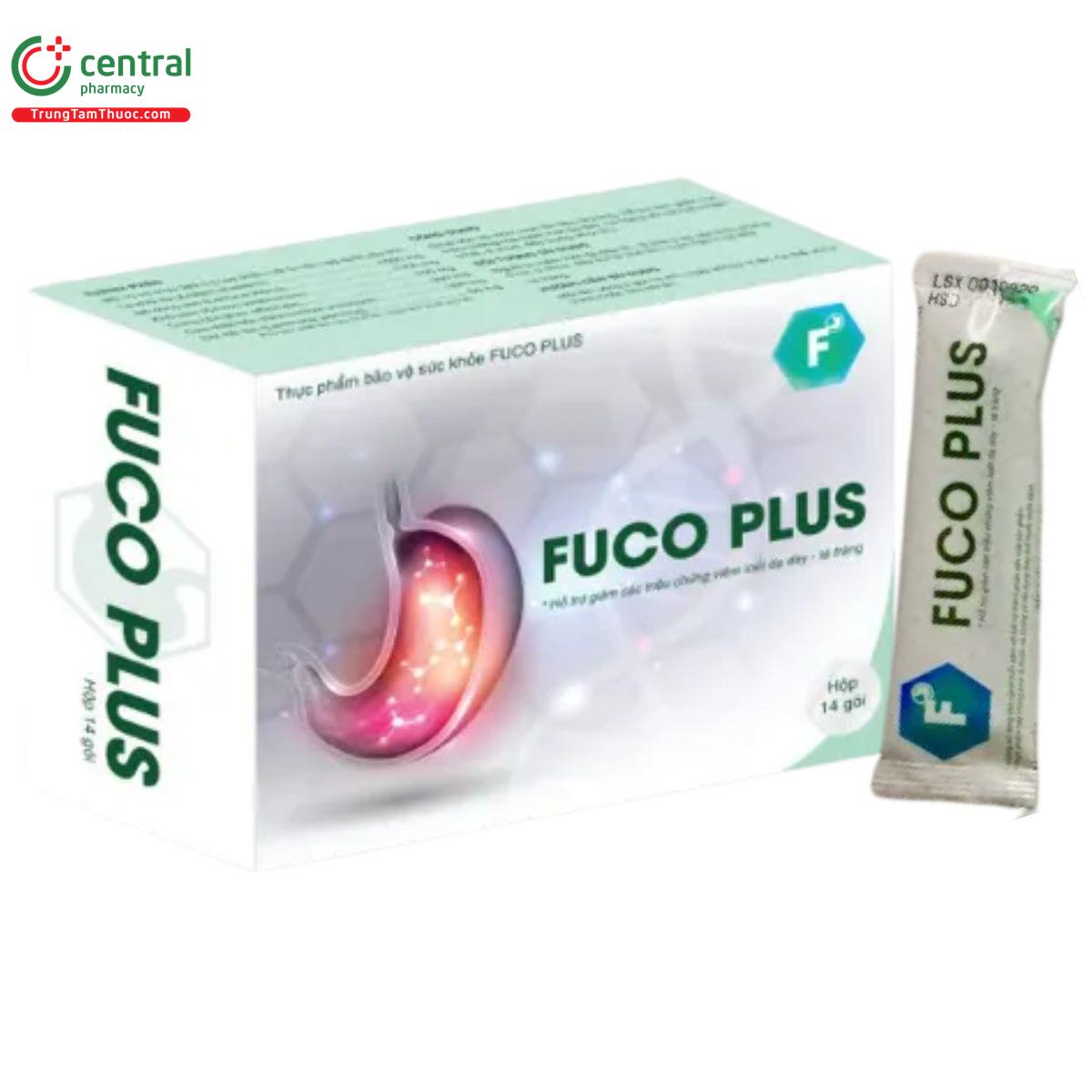 Fuco Plus - Hỗ trợ bảo vệ niêm mạc, giảm viêm loét dạ dày - tá tràng
