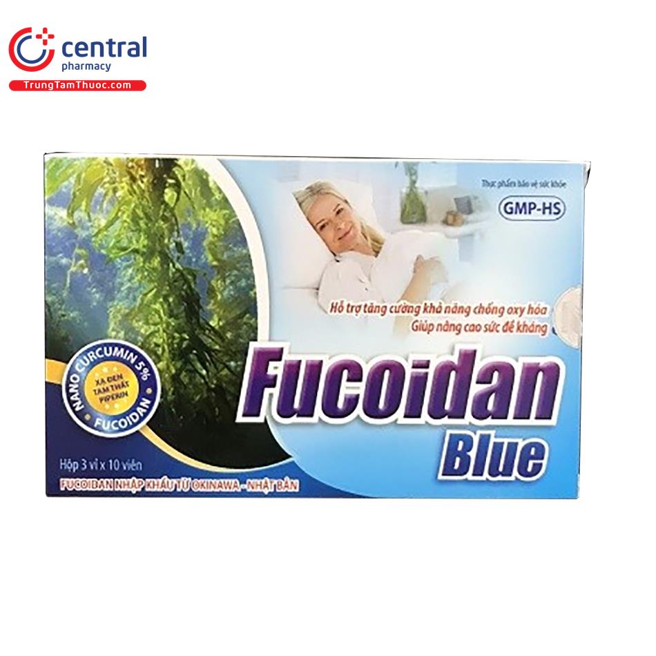 [CHÍNH HÃNG] Thuốc Fucoidan Blue giúp tăng cường miễn dịch