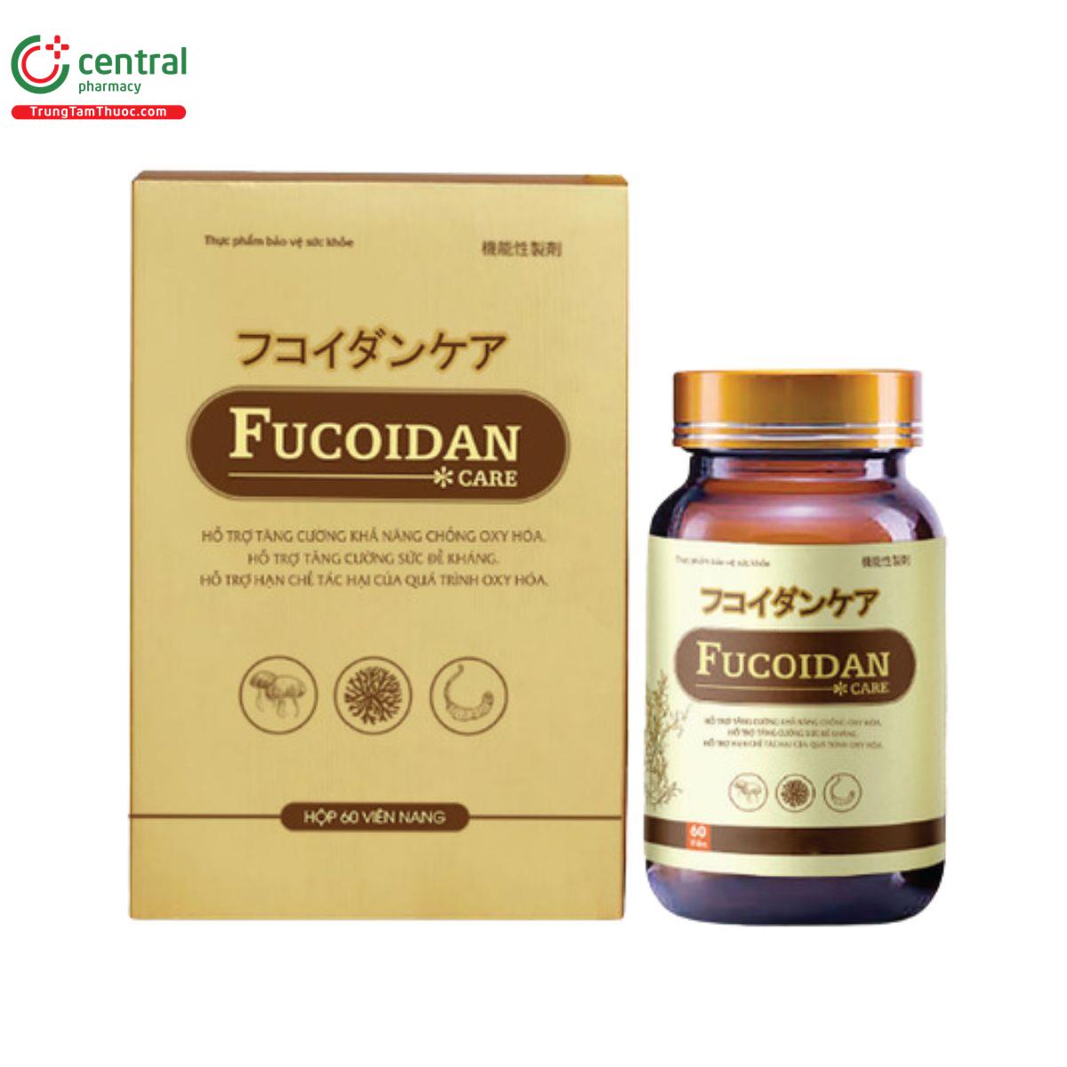 Thuốc Fucoidan Care - chống oxy hóa, tăng cường đề kháng