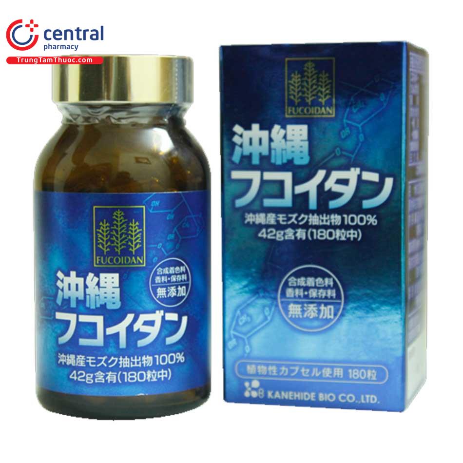 Thuốc Fucoidan Okinawa hỗ trợ tăng sức đề kháng, điều trị ung thư
