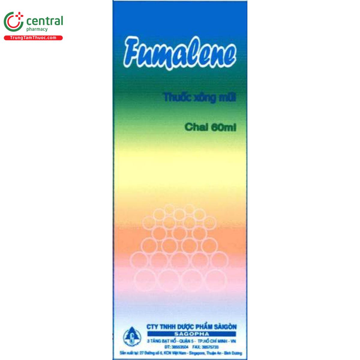 Thuốc Fumalene - Điều trị triệu chứng khan tiếng, ho, nghẹt mũi