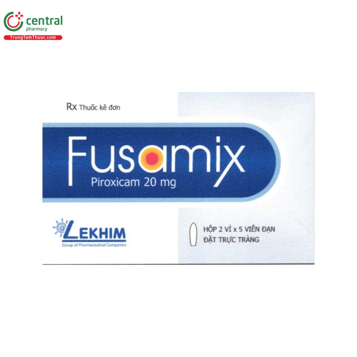Thuốc Fusamix 20mg điều trị viêm xương khớp, thoái hóa khớp, Gout cấp