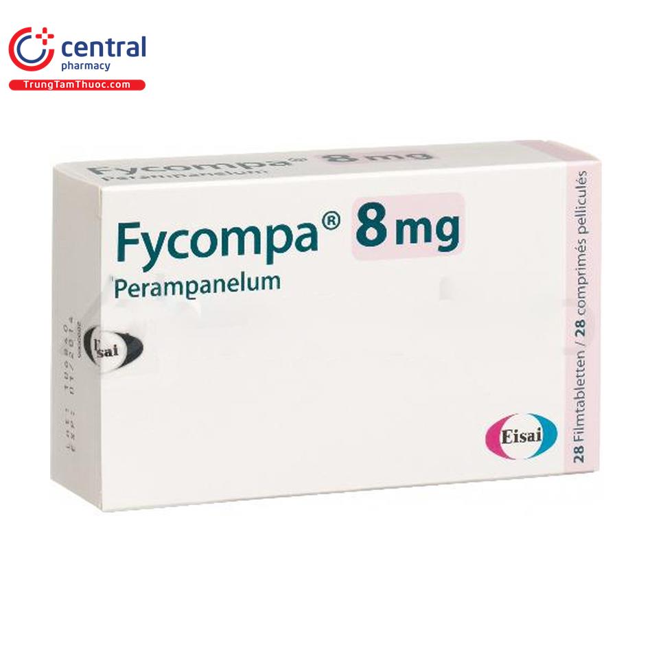 [CHÍNH HÃNG] Thuốc Fycompa 8mg Eisai điều trị bệnh động kinh hiệu quả