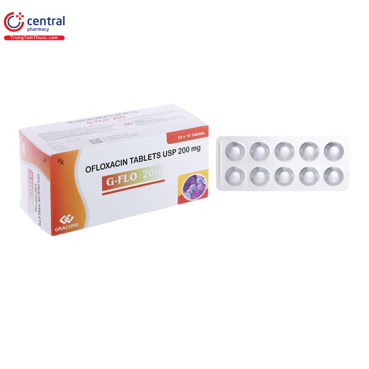 Thuốc G-Flo 200 - Điều trị các nhiễm khuẩn nghiêm trọng ở đường tiết niệu