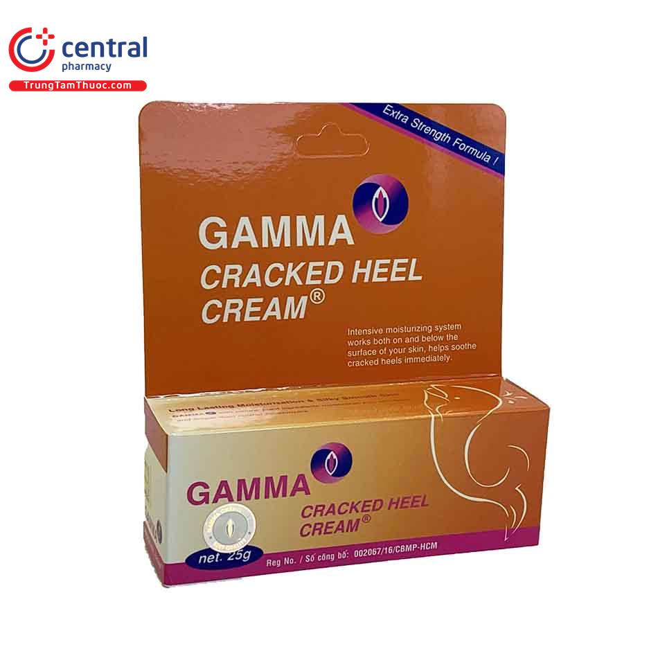 [CHÍNH HÃNG] Kem trị nứt nẻ Gamma Cracked Heel Cream 25g