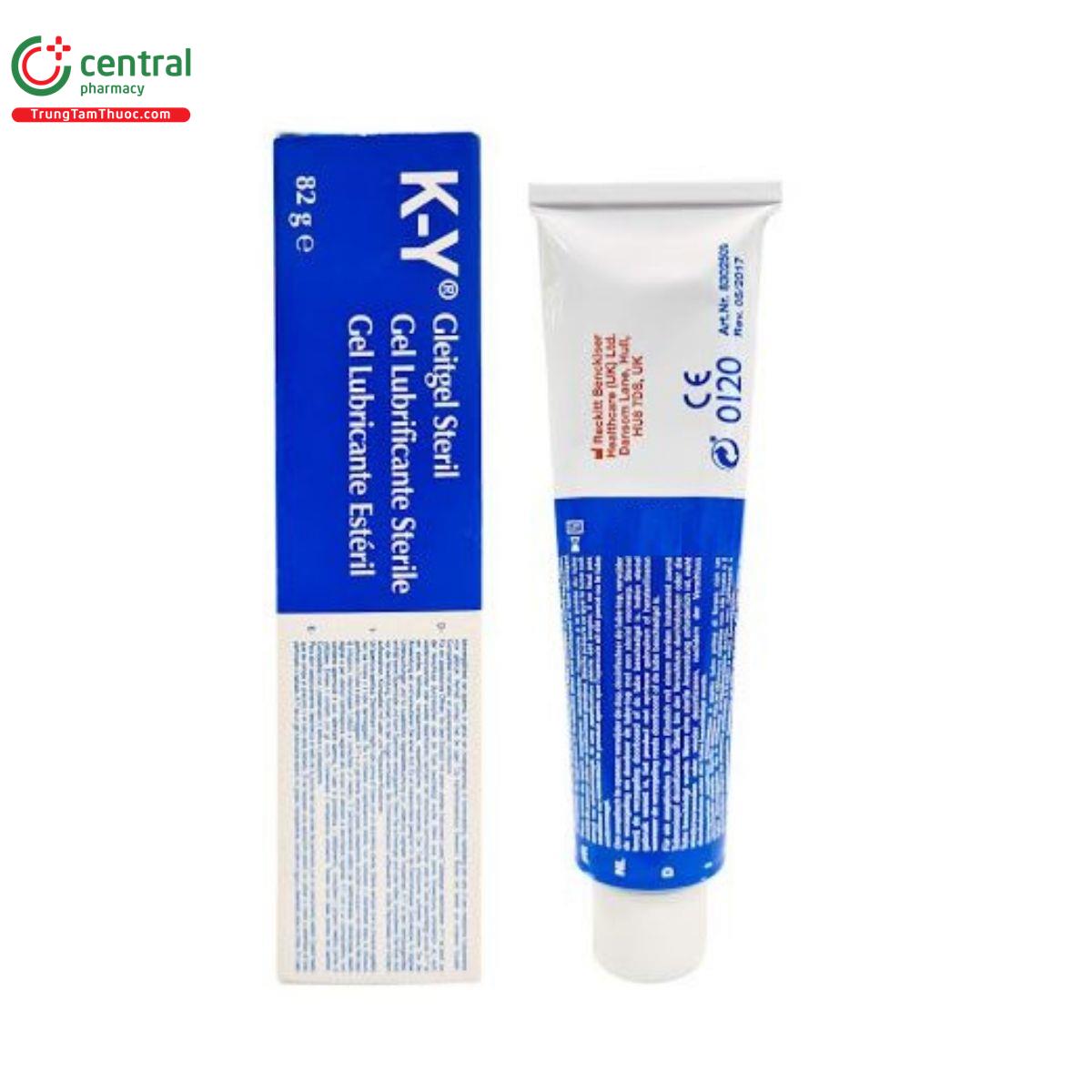 Gel bôi trơn K-Y Gel Lubrificante Sterile 82g - Mát lạnh và thoải mái