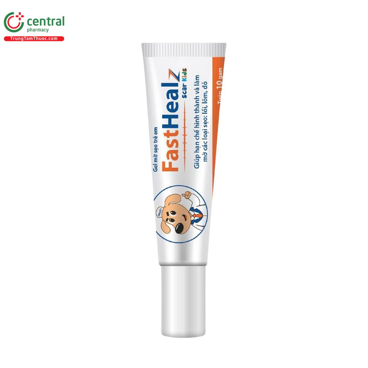 Gel mờ sẹo trẻ em FastHealz Scar Kids dùng cho trẻ nhỏ từ 1 tháng tuổi