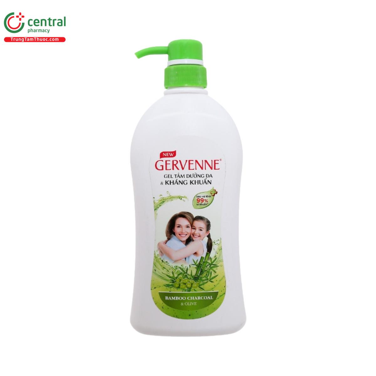 Gel tắm Dưỡng da & Kháng khuẩn Gervenne có tốt không, giá bao nhiêu ...
