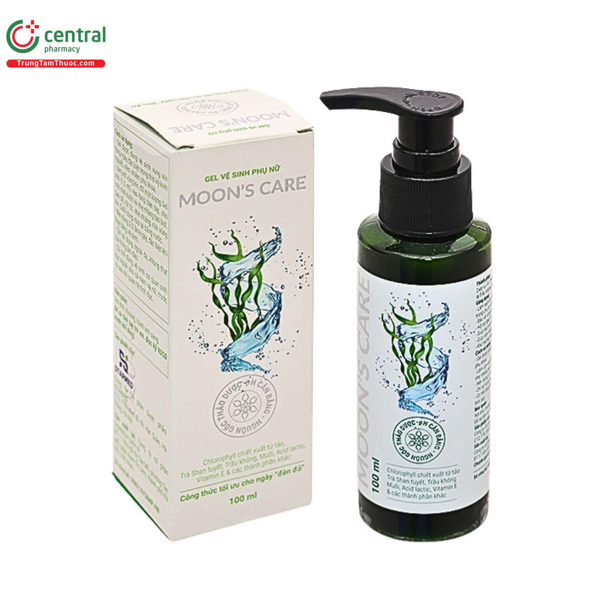 Gel Vệ Sinh Phụ Nữ Moon's Care làm sạch dịu nhẹ, ngăn ngừa viêm nhiễm