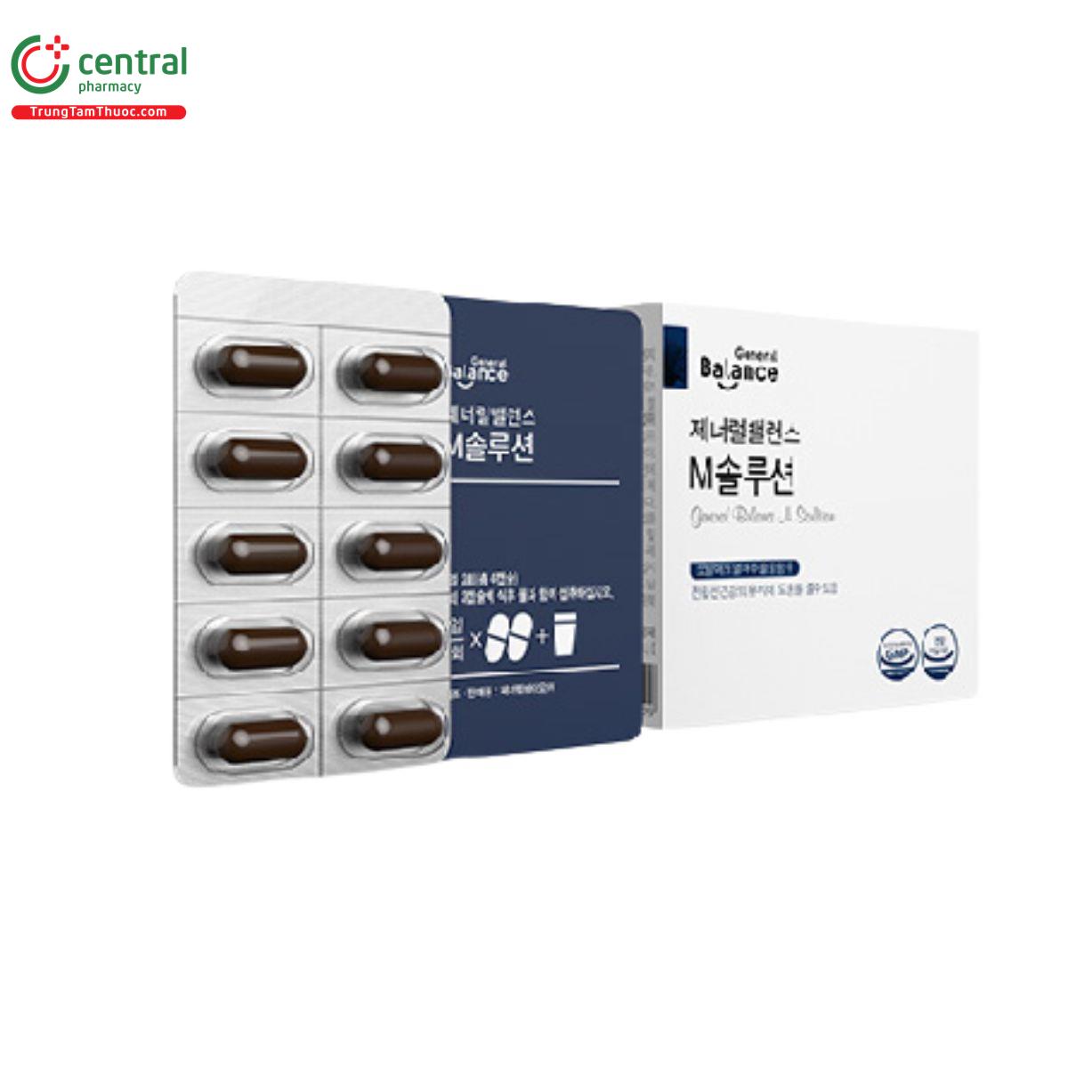 Thuốc General Balance M Solution - Hỗ trợ sức khỏe tuyến tiền liệt