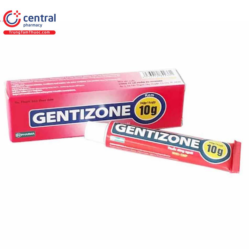 Thuốc Gentizone 10g - Thuốc điều trị viêm da, nấm da hiệu quả