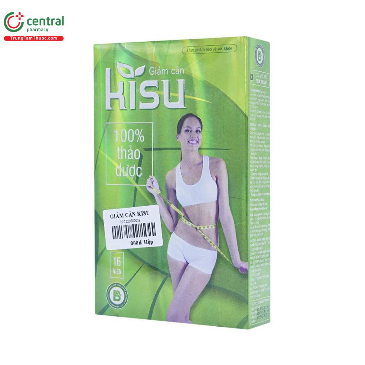 Thuốc Giảm cân Kisu giúp tăng chuyển hóa chất béo, hỗ trợ giảm cân