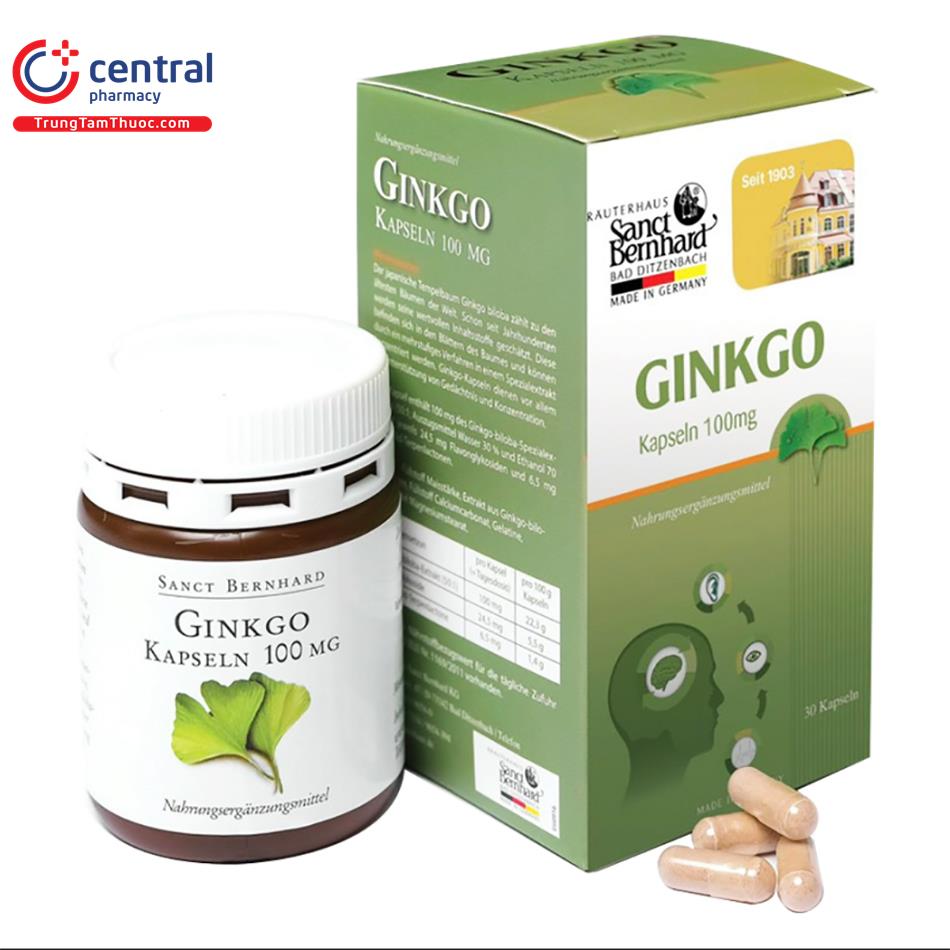 [CHÍNH HÃNG] Ginkgo Kapseln 100mg tăng cường trí nhớ