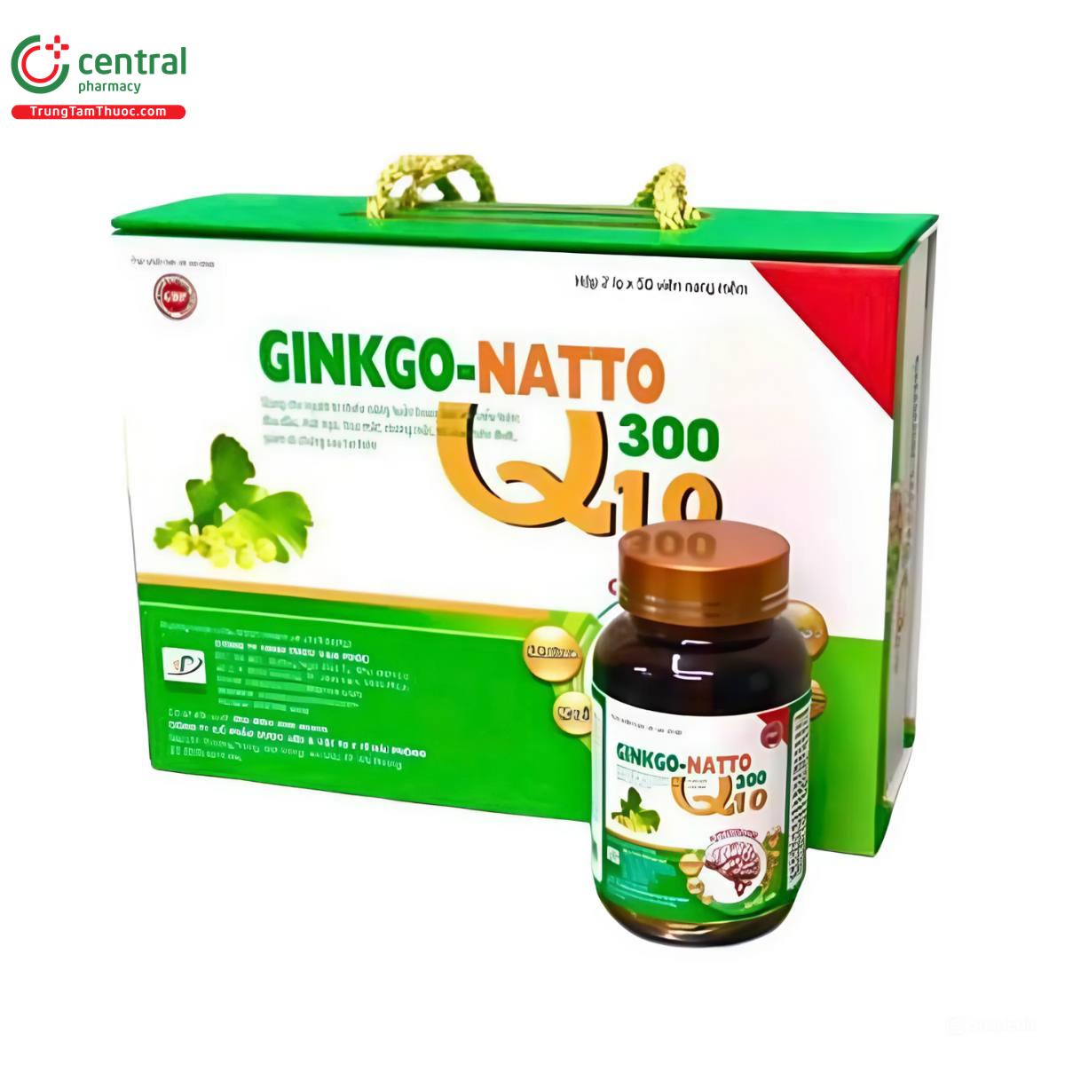 Ginkgo-Natto 300 Q10 tăng cường lưu thông máu não, cải thiện trí nhớ