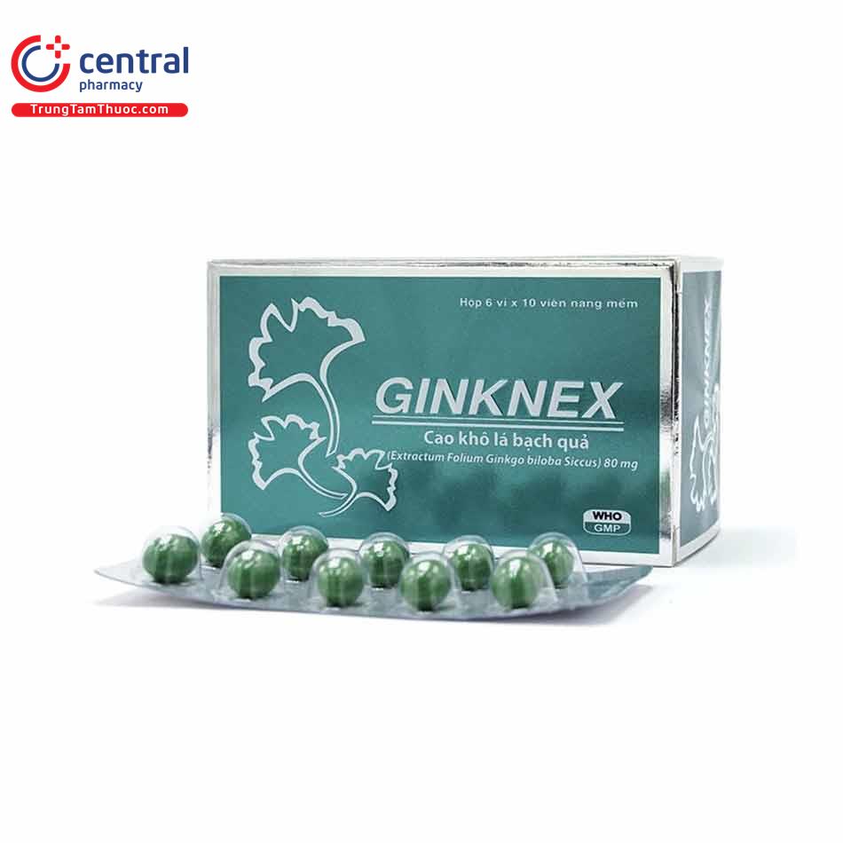[CHÍNH HÃNG] Ginknex cải thiện các triệu chứng suy giảm trí nhớ