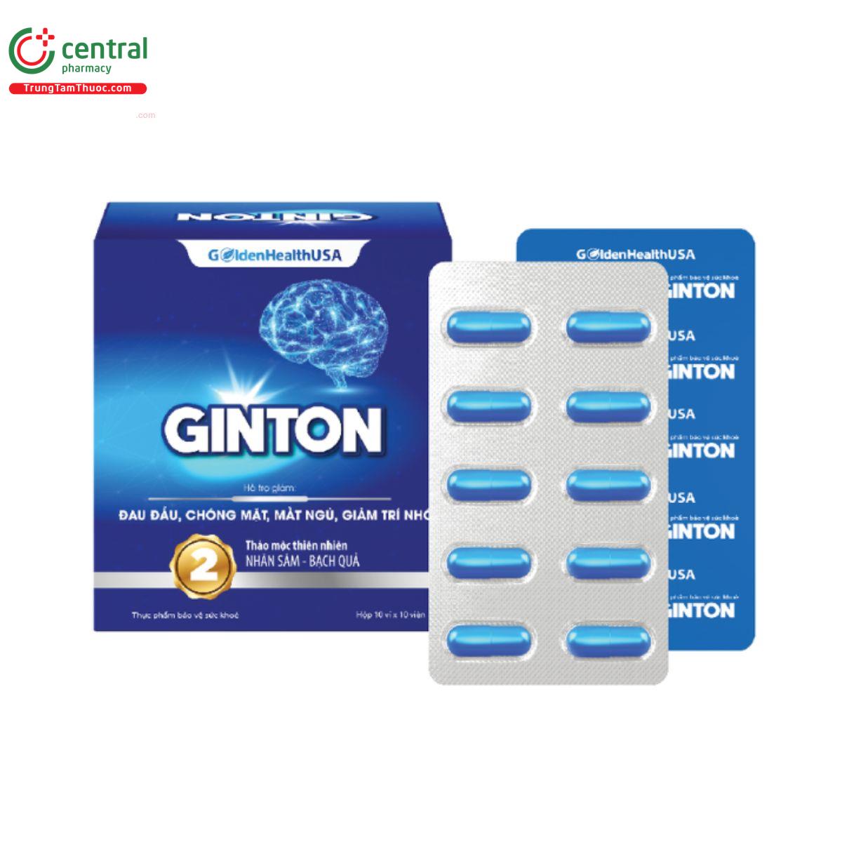 Viên uống Ginton giảm đau đầu chóng mặt có giá bao nhiêu?