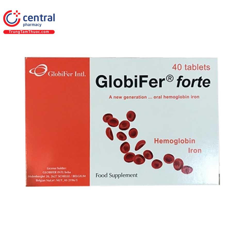 [CHÍNH HÃNG] Thuốc GlobiFer Forte - Bổ sung Sắt cho cơ thể