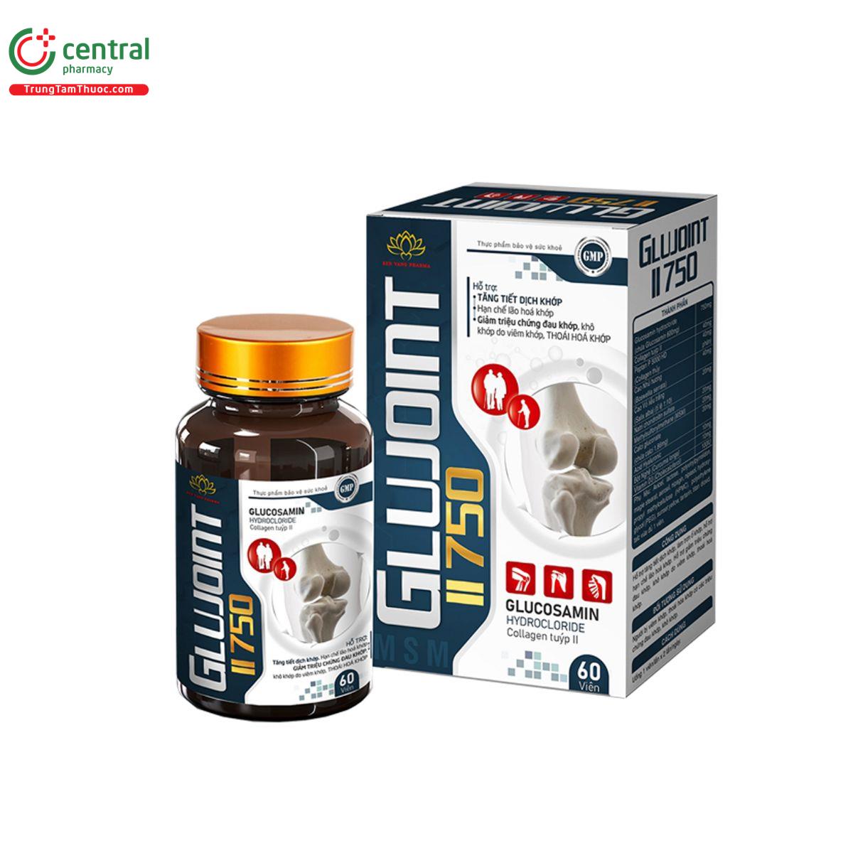 Thuốc Glujoint II 750 - Hỗ trợ giảm triệu chứng viêm khớp, thoái hóa khớp