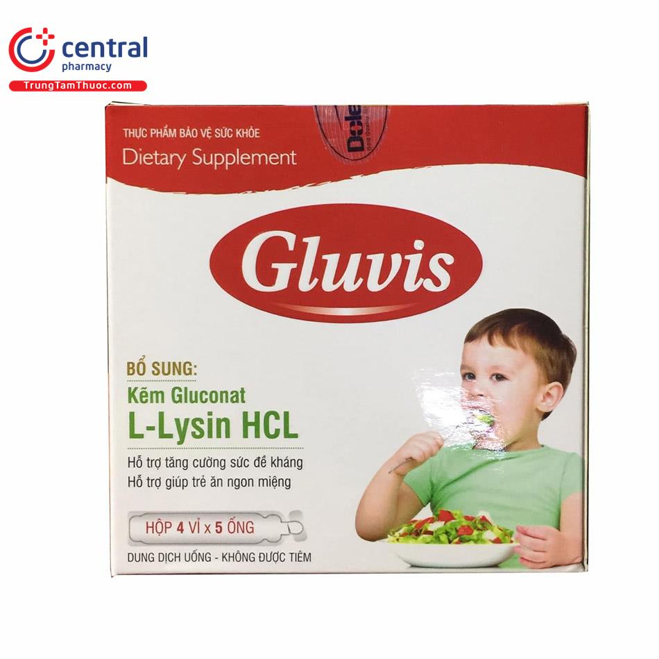 [CHÍNH HÃNG] Dung dịch uống Gluvis giúp trẻ ăn ngon miệng hơn