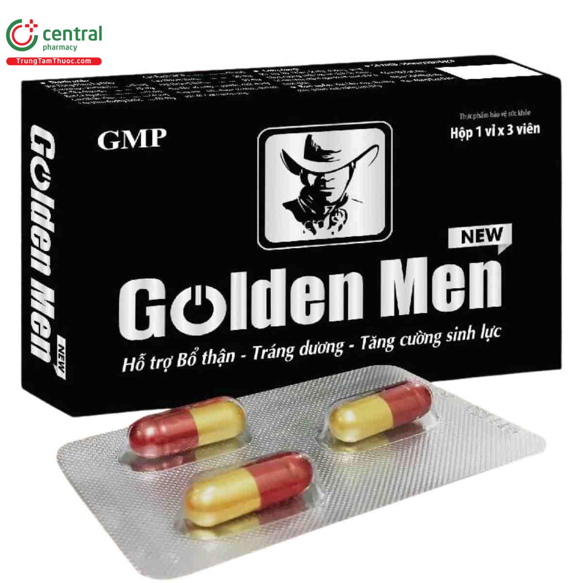 Thuốc Golden Men New - viên uống tăng cường sinh lý nam hiệu quả