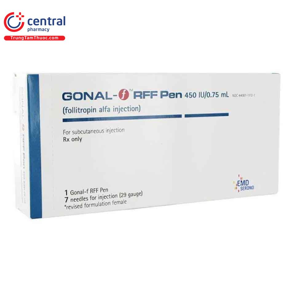 Thuốc Gonal F Pen 450IU/0.75ml - điều trị suy tuyến yên ở phụ nữ