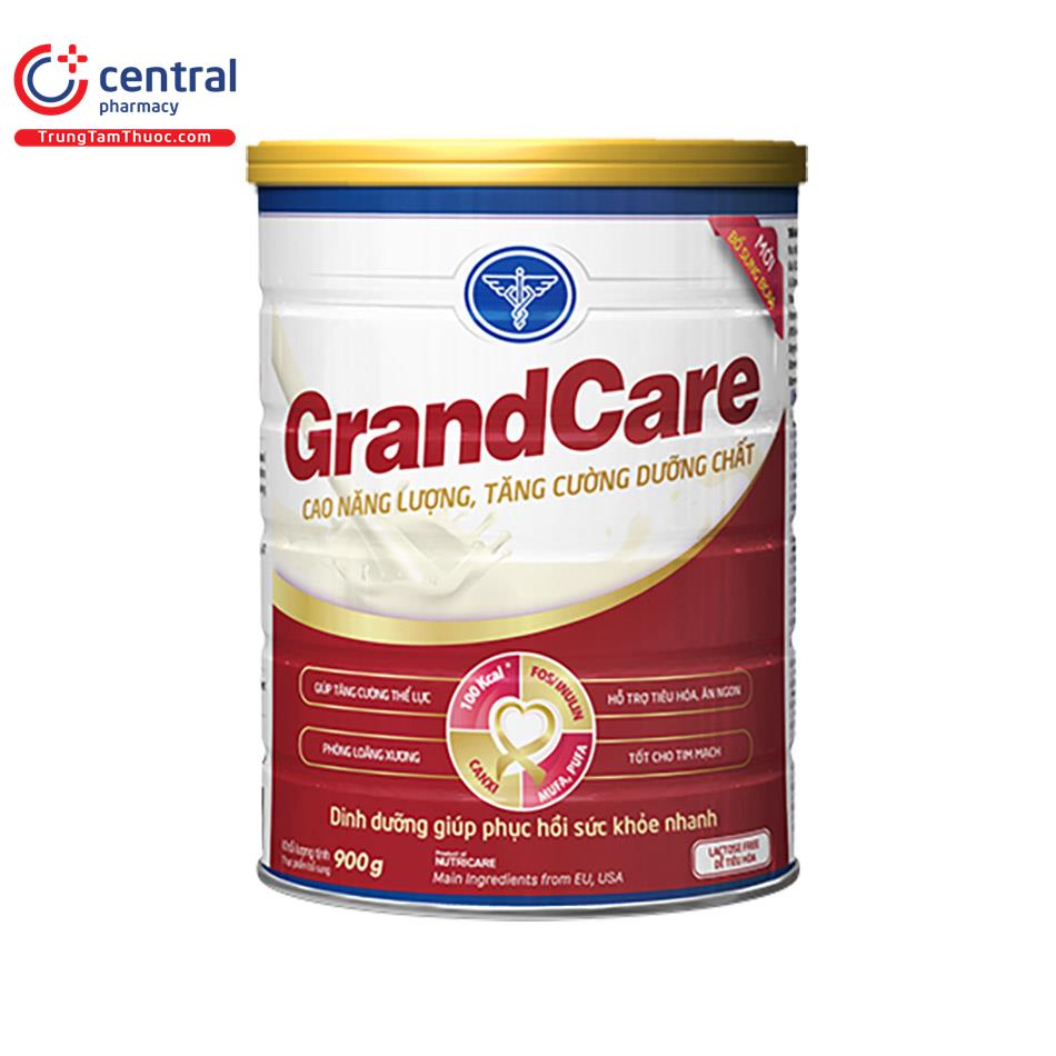 [CHÍNH HÃNG] Sữa bột GrandCare 900g dinh dưỡng cho người thiếu chất