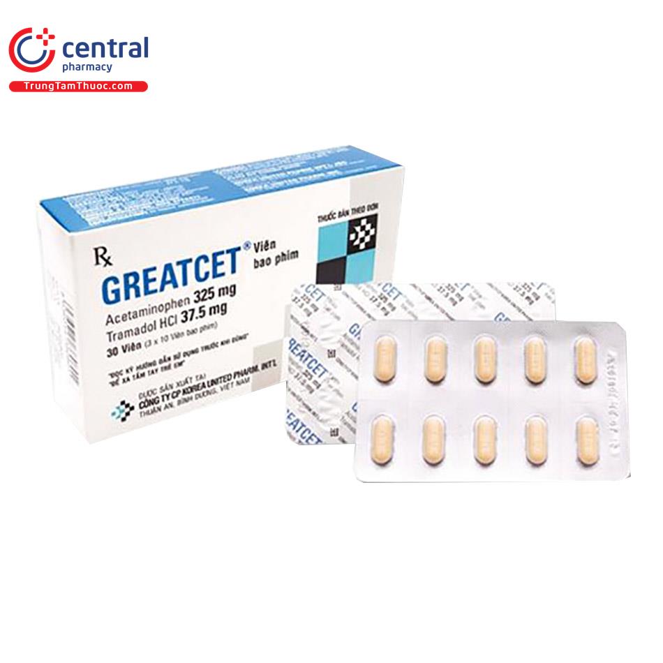 [CHÍNH HÃNG] Thuốc Greatcet - Thuốc giảm đau nhanh chóng