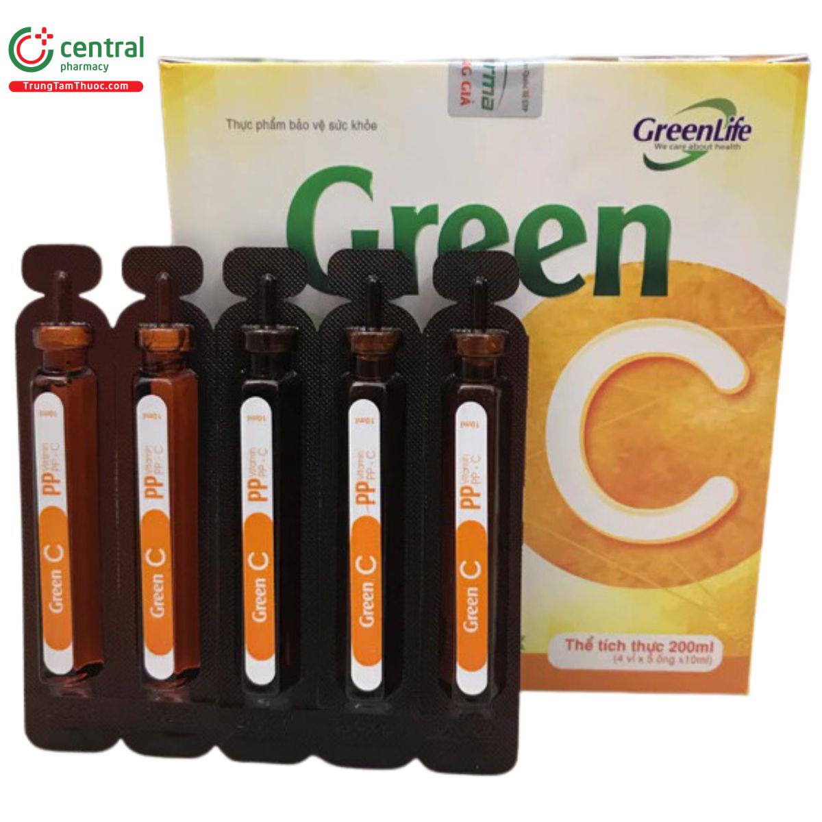 Thuốc Green C - Giúp bổ sung vitamin C, tăng cường sức đề kháng