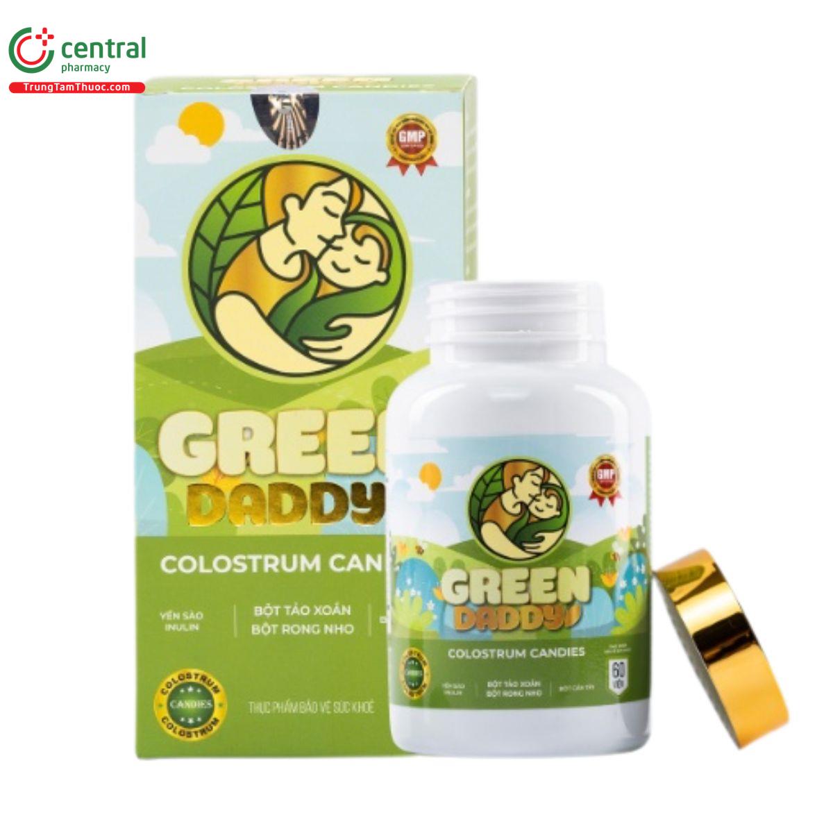 Thuốc Green Daddy Colostrum Candies giúp trẻ ăn ngon, bồi bổ cơ thể
