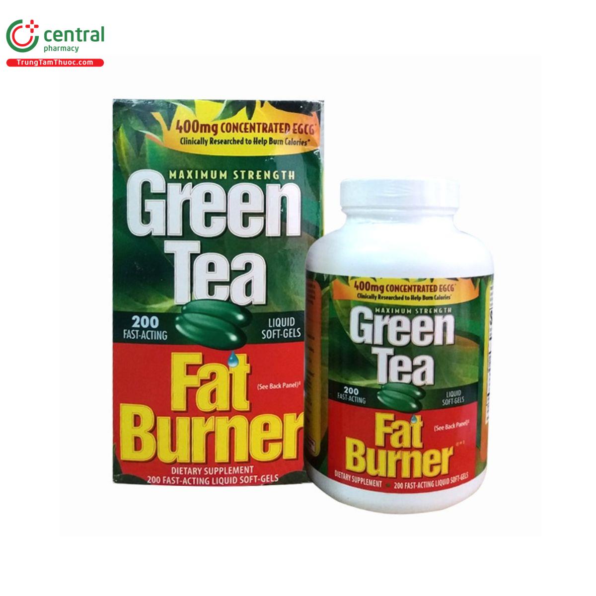 Thuốc Green Tea Fat Burner đốt cháy mữo thừa, hỗ trợ giảm cân
