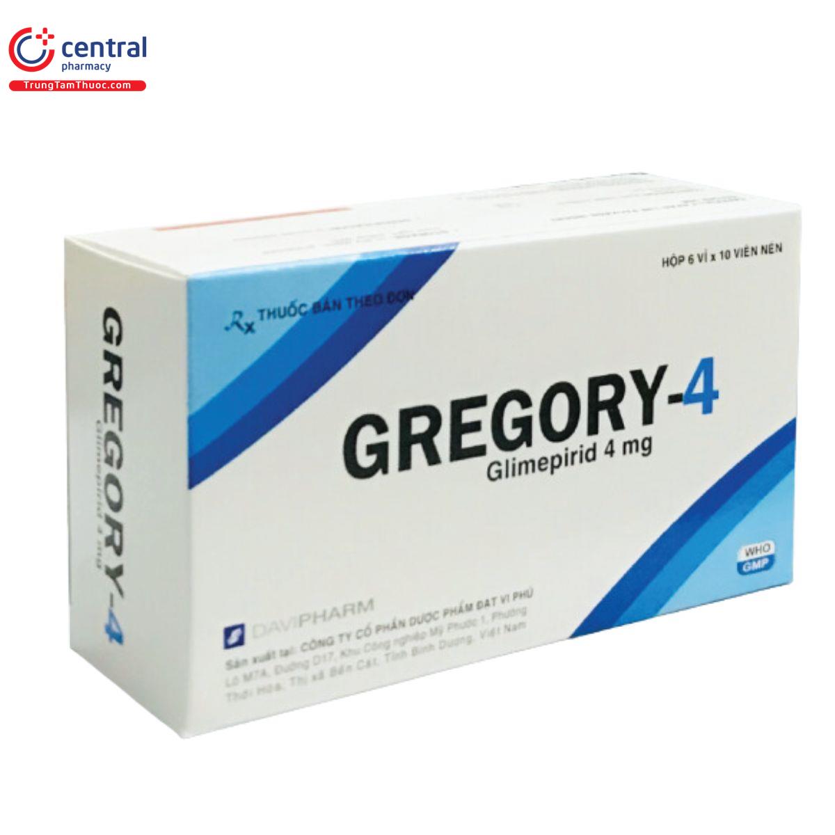 Thuốc Gregory-4 - Điều trị tiểu đường không phụ thuộc Insulin