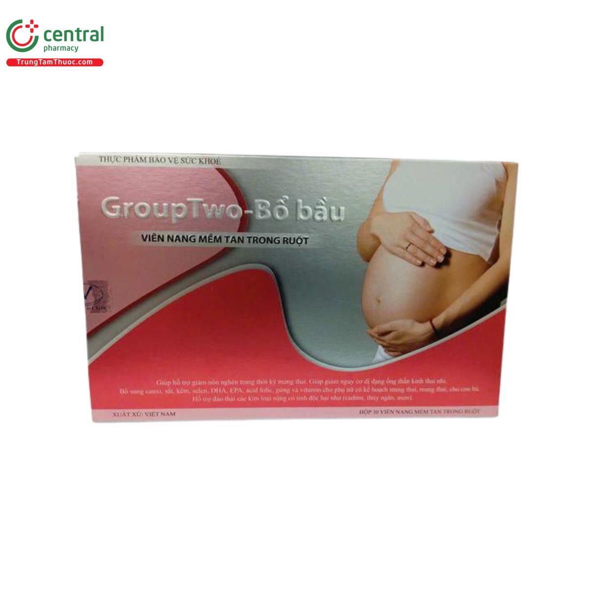Thuốc GroupTwo- Bổ bầu - Hỗ trợ bổ sung vitamin và khoáng chất