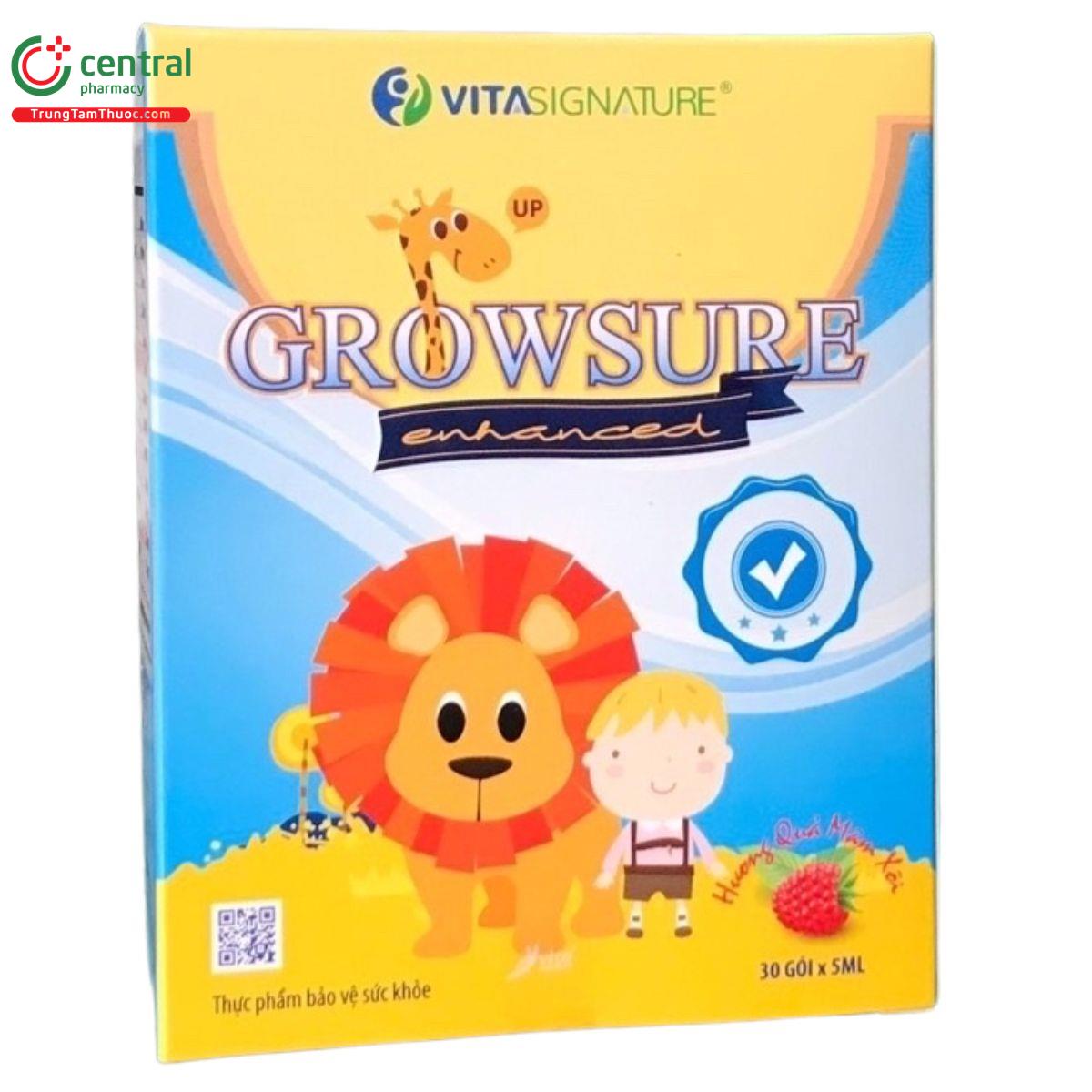 Thuốc Growsure VitaSignature (30 gói) - Giúp nâng cao sức đề kháng