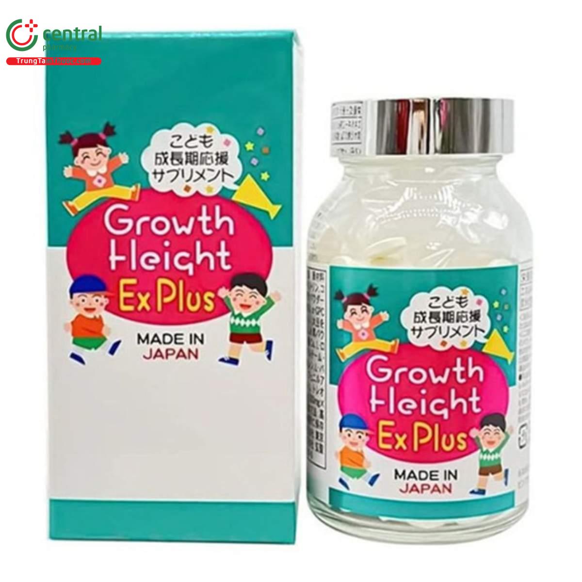 Thuốc Growth Height Ex Plus tăng chiều cao cho bé và thanh thiếu niên