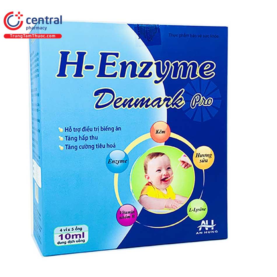[CHÍNH HÃNG] Thuốc H-Enzyme Denmark Pro kích thích trẻ ăn ngon