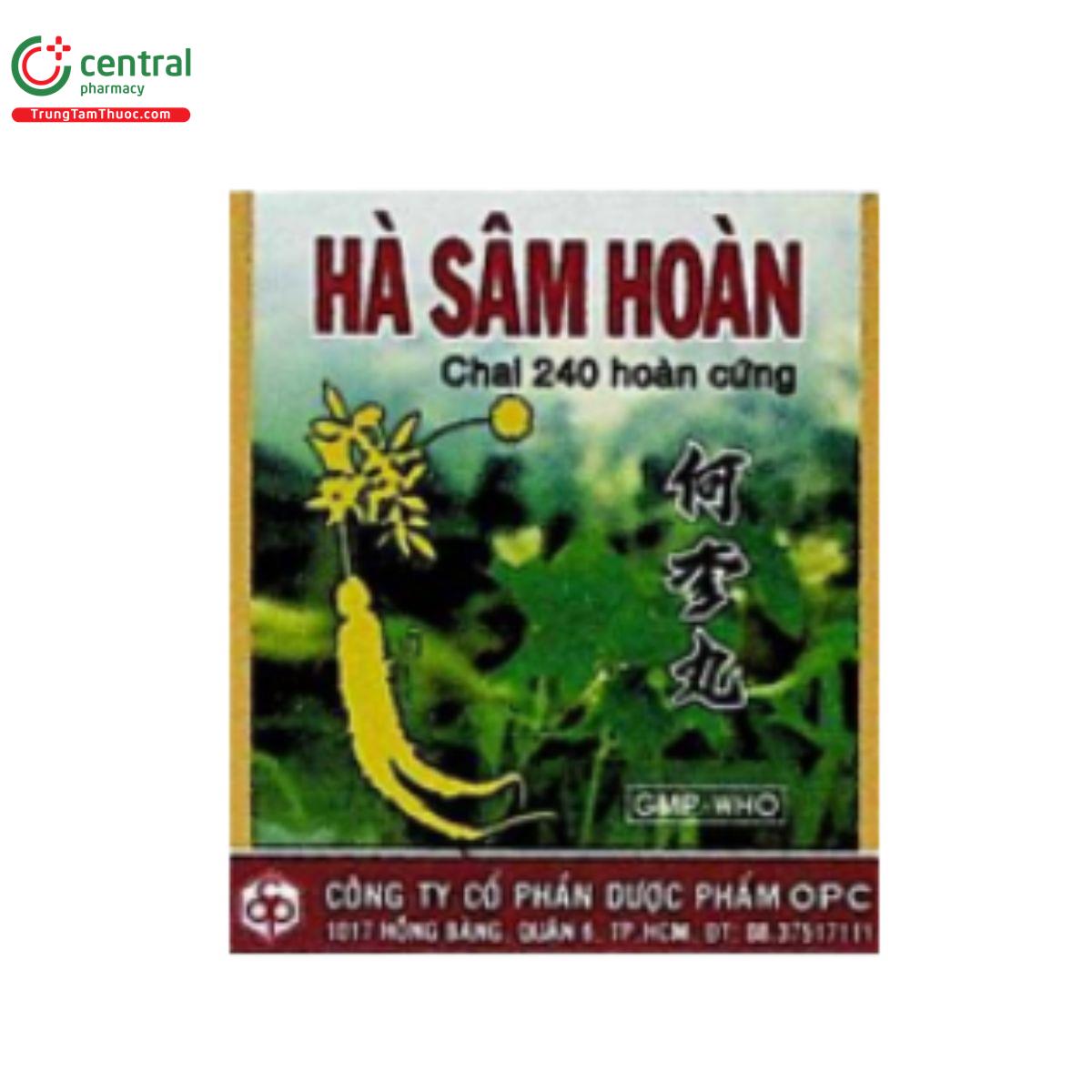 Thuốc Hà sâm hoàn bồi bổ cơ thể, bổ máu, điều hòa khí huyết