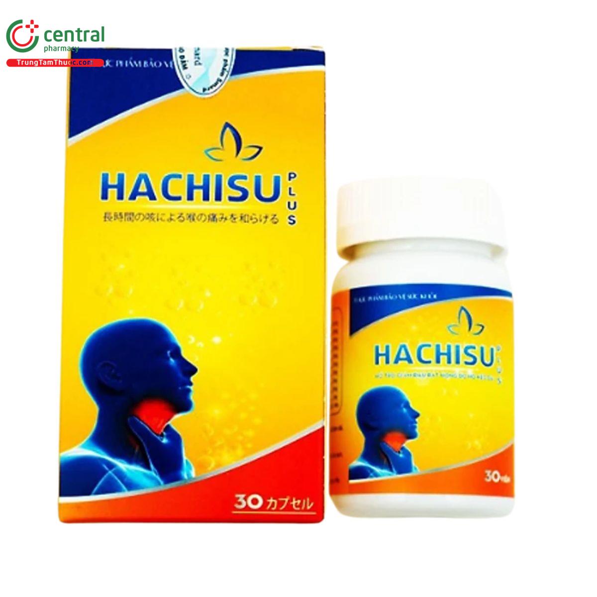 Thuốc Hachisu Plus hỗ trợ thanh họng, giảm đau rát họng do ho kéo dài