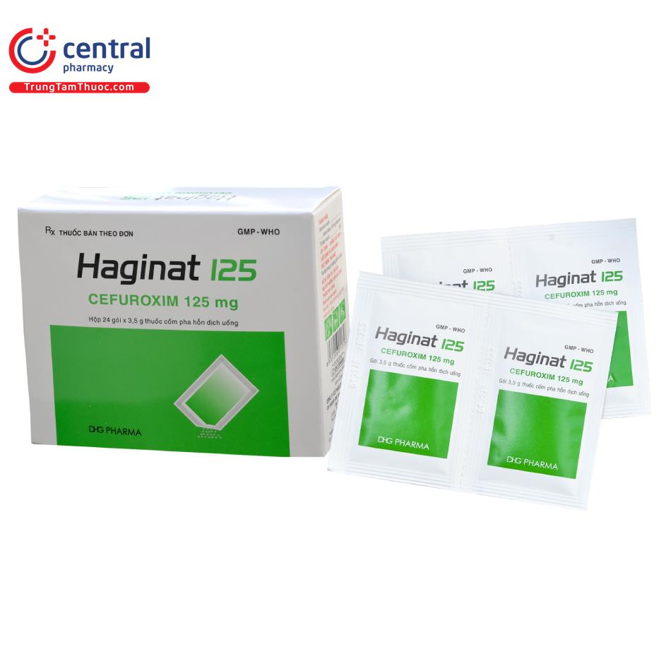 Haginat 125: Thuốc kháng sinh điều trị nhiễm khuẩn hô hấp