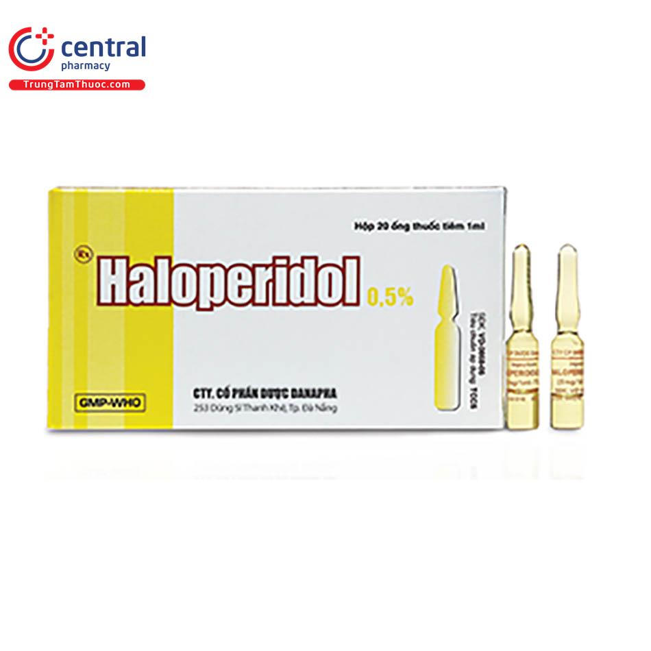 Thuốc Haloperidol 0,5% - thuốc tác động lên hệ thần kinh