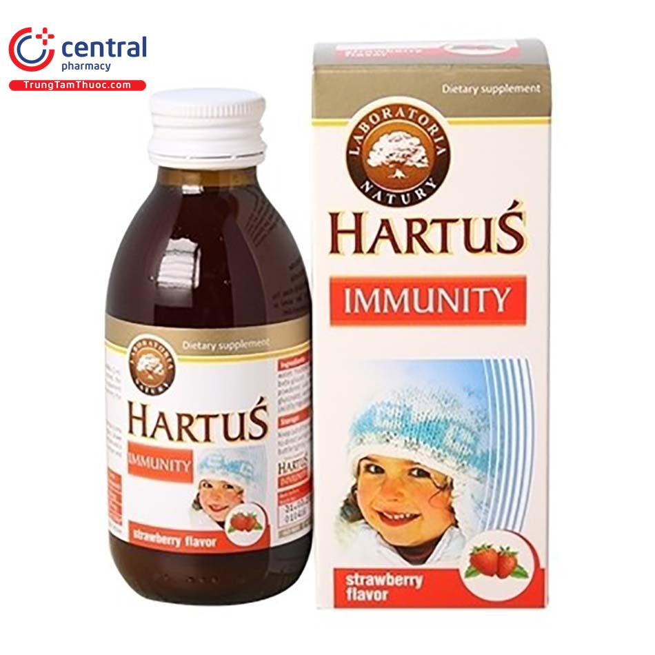 [CHÍNH HÃNG] Thuốc Hartus Immunity 150ml - Tăng cường sức đề kháng