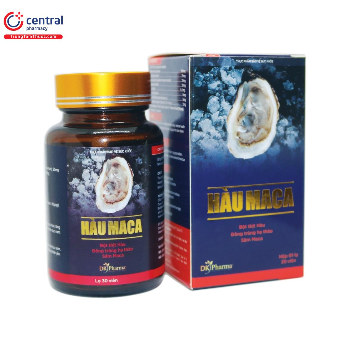 Thuốc Hàu Maca - Bổ thận, tráng dương, làm chậm quá trình mãn dục nam